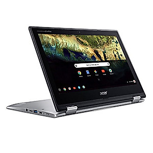 Acer Chromebook Spin 11 CP311-1H-C5PN Convertible Laptop, Celeron N3350, 11.6" HD Touch, 4GB DDR4, 32GB eMMC, Google Chrome