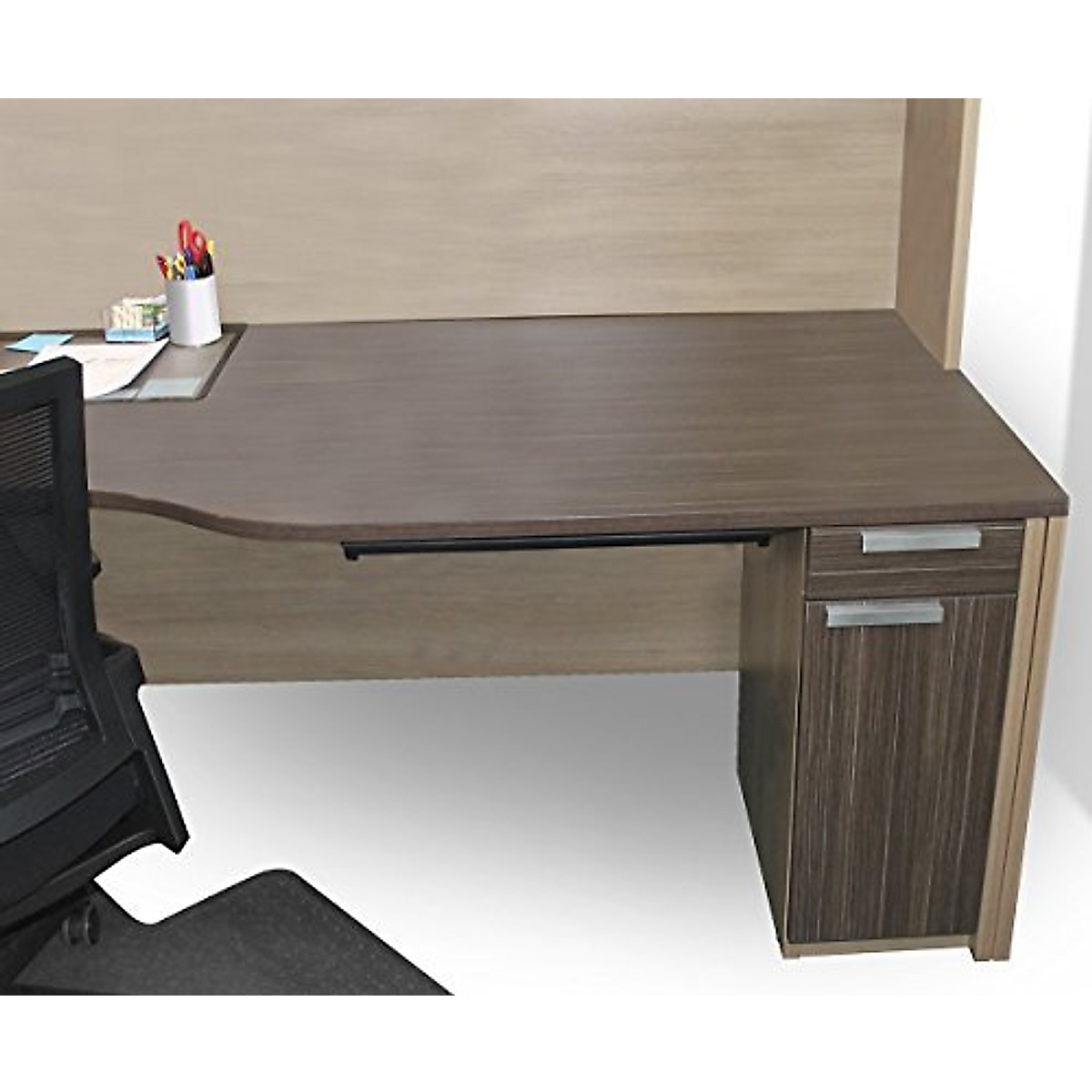 Qline Underdesk Pencil Drawer Organizer Tray 23" W Slide Out Ball Bearing Slides