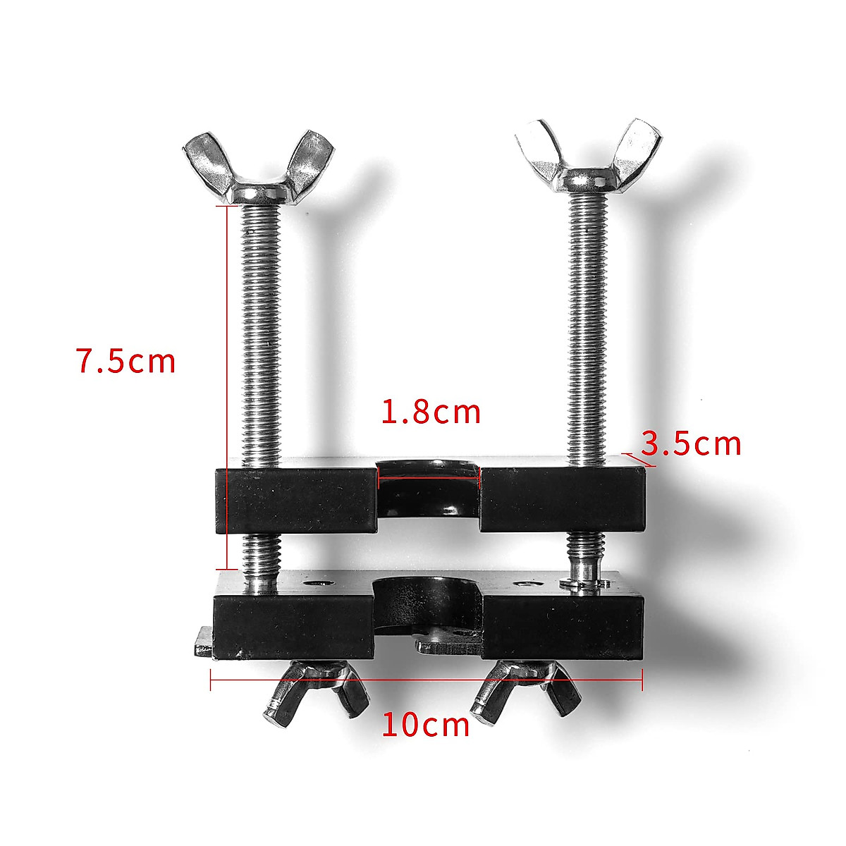 Cheerock Professional Trumpet Mouthpiece Remover Tool, Black Trumpet Mouthpiece Puller Tool, 4.33" X 3.94" Trumpet Mouthpiece Remover Compatible with Trombone Tuba Euphonium Mouthpiece
