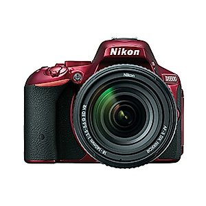 Nikon D5500 DX-format Digital SLR w/ 18-140mm VR Kit (Red)