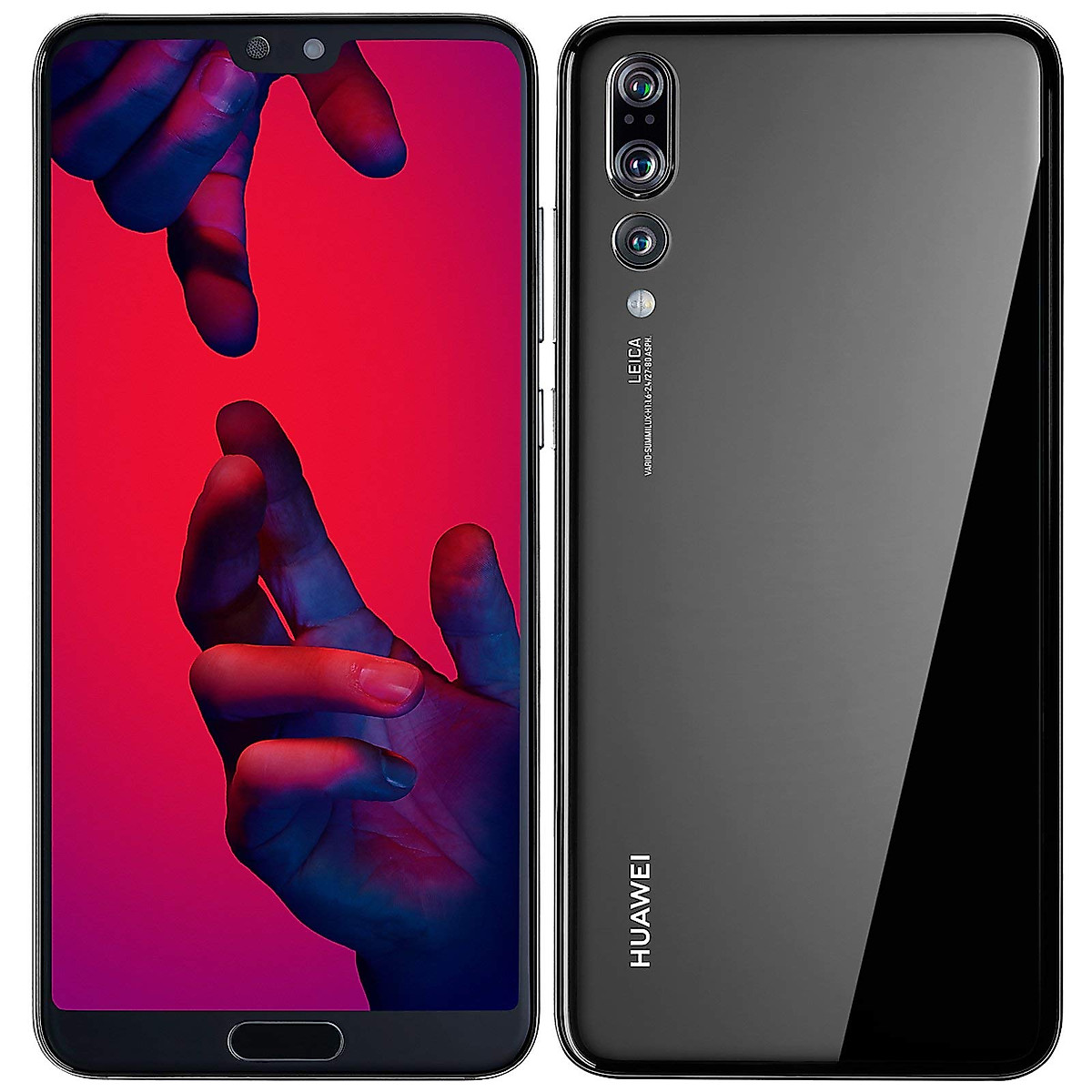 Huawei P20 Pro 128GB Single-SIM (GSM Only, No CDMA) Factory Unlocked 4G/LTE Smartphone (Black) - International Version (Renewed)