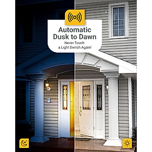 Sunco 6 Pack LED B11 Light Bulb Dusk to Dawn Candelabra, 5W Equivalent 40W, CRI91 2700K Soft White, 500 Lumens, Edison Vintage Filament E12 Base, Photocell Sensor for Sconces Chandeliers - UL
