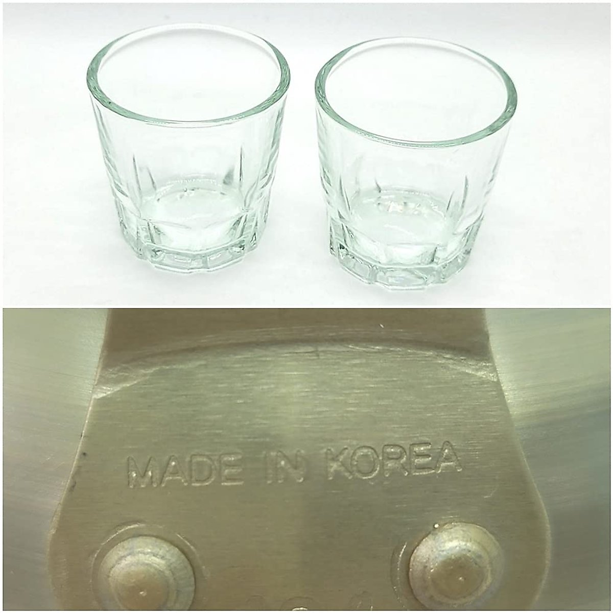 Korean Makgeolli Makkoli Rice Wine Kettle Bowl Soju shot glasses Set 막걸리잔 주전자 소주잔