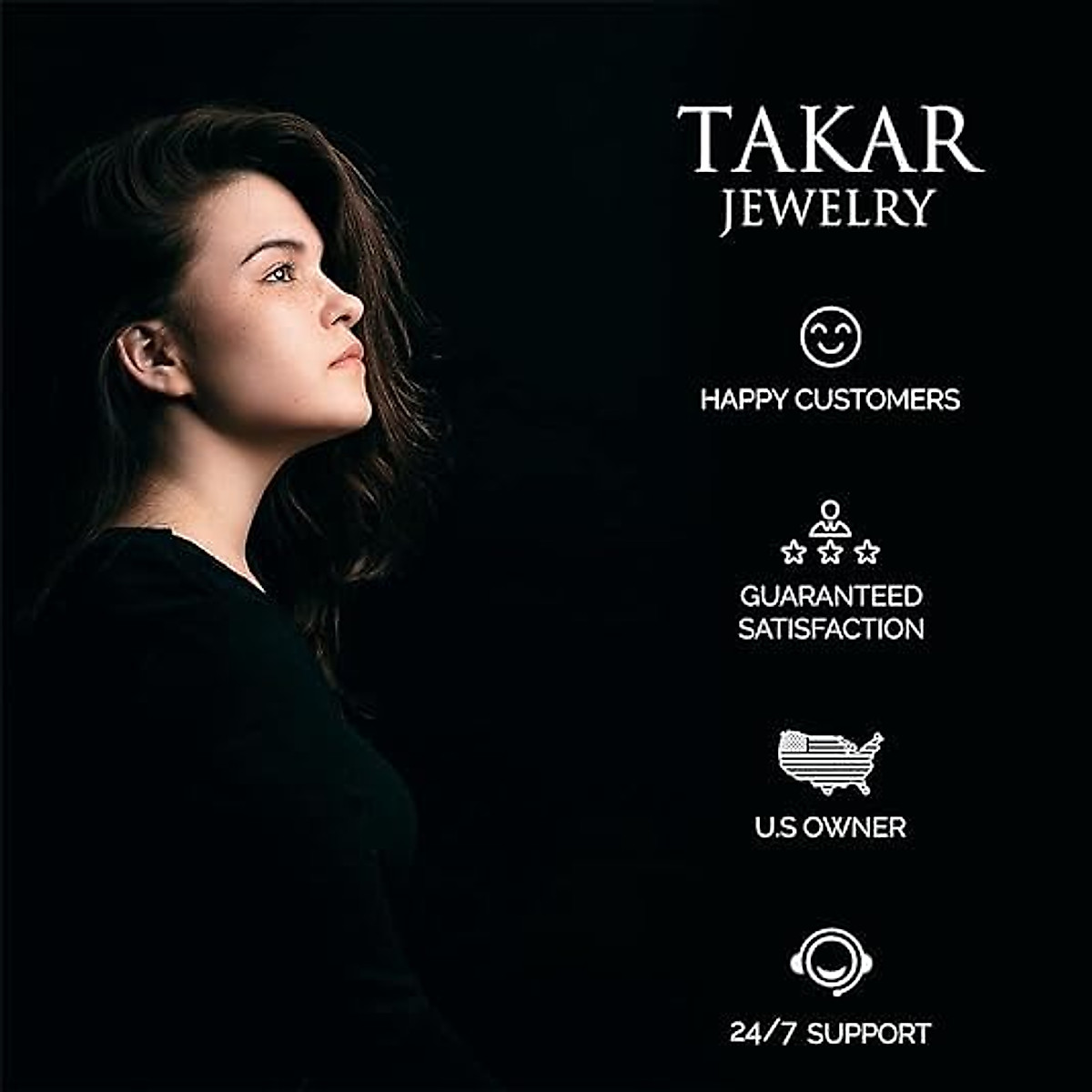 Dainty Solid Gold Rings for Women - 1mm Ridged Gold Stacking Rings Jewelry - Simple Thin Dainty Rings Available in 4 – 12 Ring Sizes - Non Tarnish Gold Rings with 3 Gold Colors Made In USA