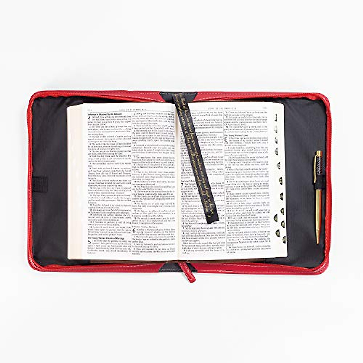 Divinity Boutique Bible Business Report Cover (25733) Red, X-Large