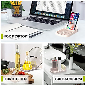 Beige Silicone Spoon Rest - Kitchen Spoon Rest for Stove Top - Spoon Rest for Kitchen Counter - Kitchen Utensil Silicone Holder for Countertop - Silicone Spatula Holder - Silicon Spoon Holder