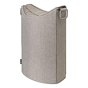 blomus FRISCO LOUNGE Foldable Laundry Bin - Ashes of Roses (Light Grey)