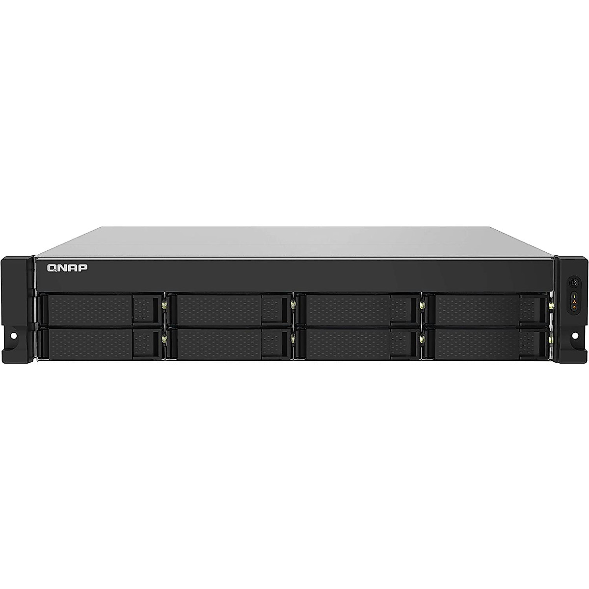 QNAP TS-832PXU-RP-4G 8 Bay High-Speed SMB Rackmount NAS with Two 10GbE and 2.5GbE Ports, Redundant PSU (TS-832PXU-RP-4G-US)