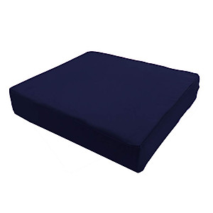 Sigmat Customize Size Outdoor Seat Cushion Cover Water-Resistant Patio Deep Seat Chair Cushion Cover Bench/Settee/Swing Cushion Slipcover-Only Cover