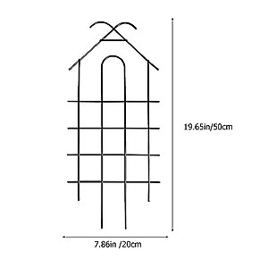 GANAZONO 2pcs Bracket Outdoor Lattice Trellis trellises for Climbing Plants Climbing Frame Vine Trellis Outdoor Accessories Raspberry Trellis Flower Stand Scaffolding Pergola