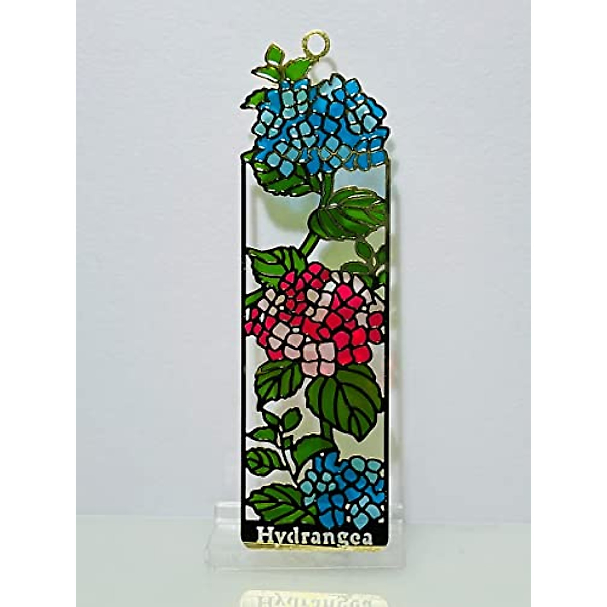Stained-Glass Style Bookmark [SD] ( Hydrangea )