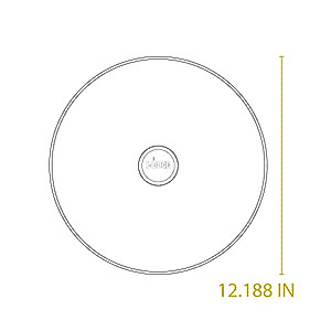 Lodge CRS12 Carbon Steel Skillet, Pre-Seasoned, 12-inch & Manufacturing Company GL12 Tempered Glass Lid, 12", Clear