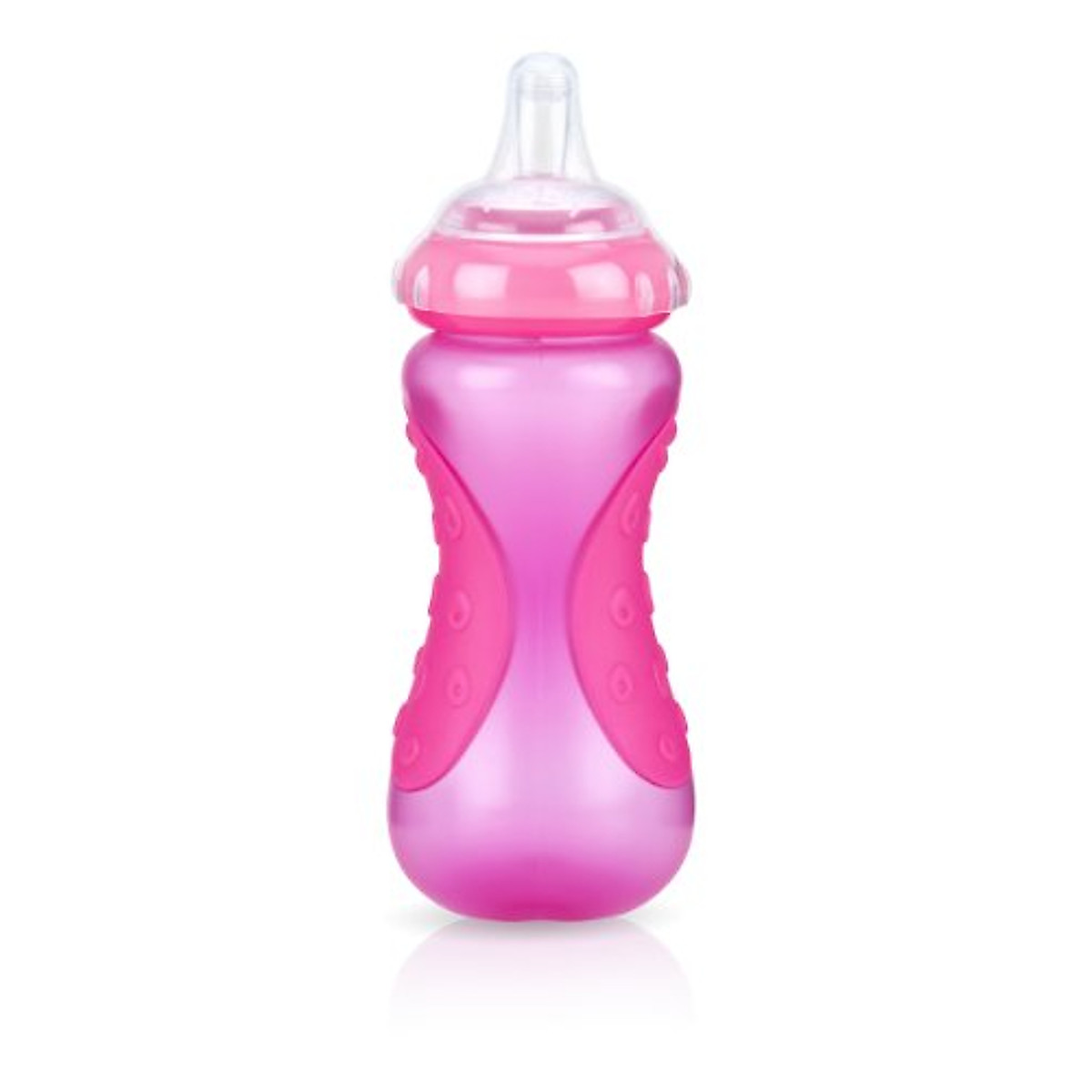 Nuby Plastic No-Spill Sport Sipper, 10 Ounce Colors May Vary
