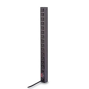 APC Basic Rack 1.8kVA PDU - 1.8kVA - Zero U Rack-mountable - Input: NEMA 5-15P, Output: 14 x NEMA 5-15R (156051A)