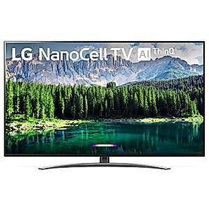 LG 49SM8600PUA Nano 8 Series 49" 4K Ultra HD Smart LED NanoCell TV (2019), Black
