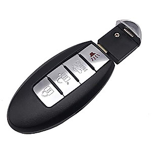 4 Buttons Replacement Key Fob Cover Case fit for Nissan Altima Maxima Murano Infiniti Q50 G37 Keyless Entry Key Fob Shell