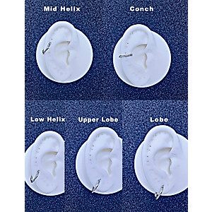 16g 8mm Silver 316L Surgical Steel Septum Rings Cubic Zirconia Nose Piercing Ring Twisted Hinged Nose Rings Hoop Cartilage Earring Lip Tragus Daith Rook Helix Piercing Jewelry 16 Gauge Septum Clicker