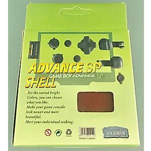 Game Boy Advance SP Shell Crimson Red