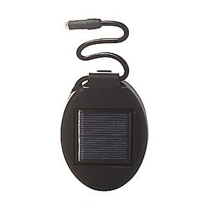 Aozhen Solar Plant Lamp, Stainless LED Waterproof Light Lamp Steel Lawn Solar Light Lot Decorative Garden LED Light Light for Outside Solar (Black, One Size)