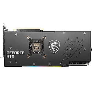 MSI Gaming GeForce RTX 3080 Gaming Z Trio 12G LHR 12GB GDRR6X 384-Bit HDMI/DP Nvlink Torx Fan 4 RGB Ampere Architecture OC Computer Gaming Graphics Card, NVIDIA GPU Video Cards for Gaming PC (Renewed)