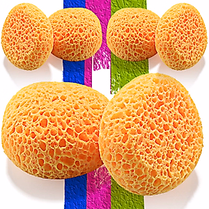 Knockdown Texture Sponge, Wall Patch, Drywall Patch/ Repair, Texture Patch Sponge, Home Decor Sponge for DIY Painting Ceiling Wall Texture - 2 Pcs