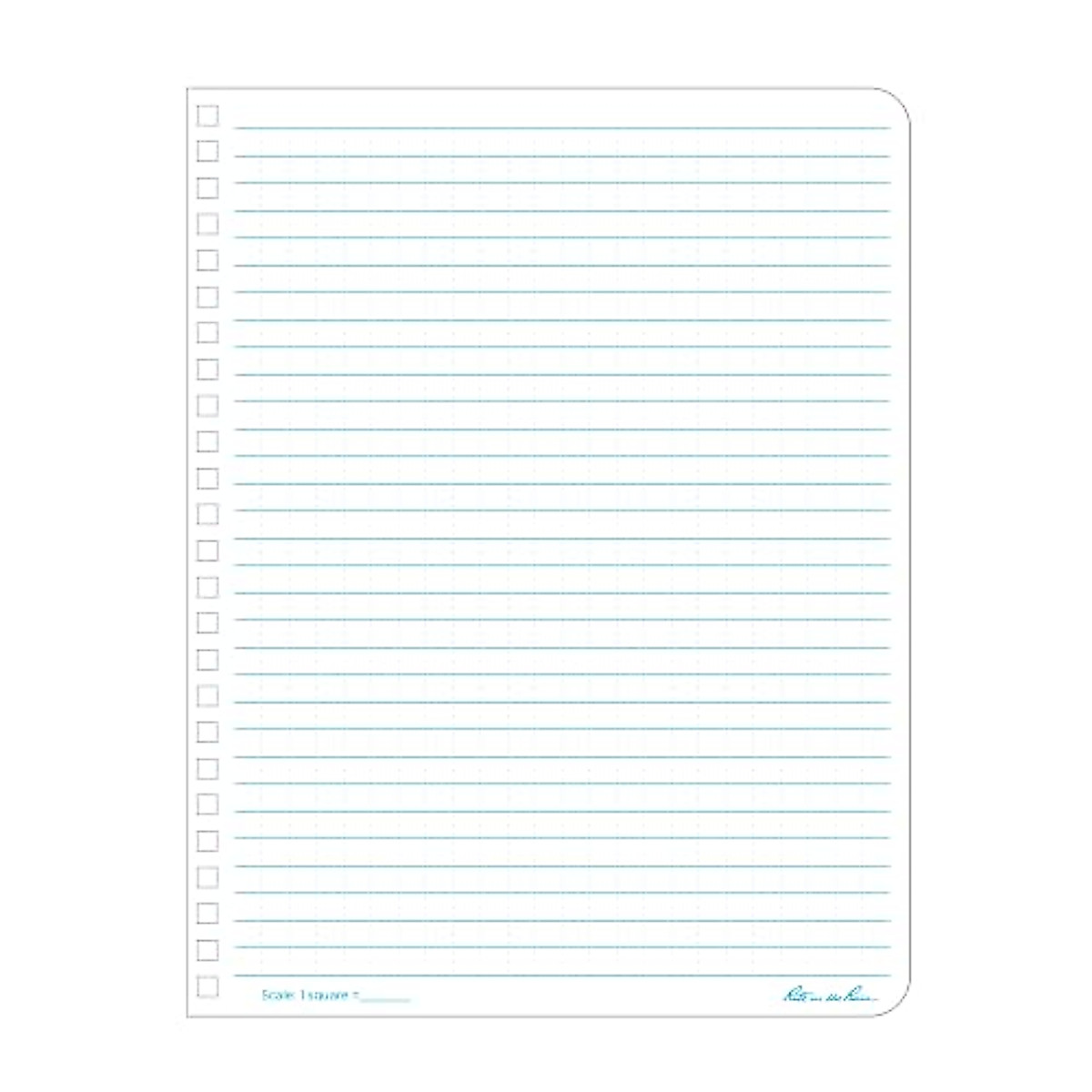 Rite in the Rain Weatherproof Side Spiral Notebook, 6.625" x 8.5", Yellow Cover, Universal Pattern, 2 Pack (No. 373-LGL2)