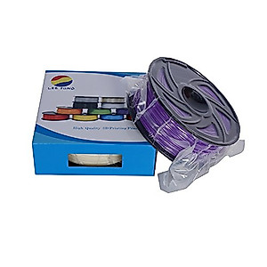 LEE FUNG ABS 3D Printer Filament 1.75mm,1kg (2.2lbs) Spool, Dimensional Accuracy +/- 0.05 mm Purple