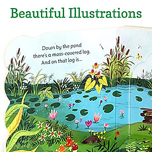 Little Green Frog Chunky Lift-a-Flap Board Book (Babies Love)