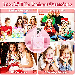 Cludoo Large Hole Glass Beads for Jewelry Making, 224PCS European Beads Bulk Mixed Color Spacer Beads with Rhinestones Lampwork Beads for DIY Craft Charms Bracelet Necklace Earring Making