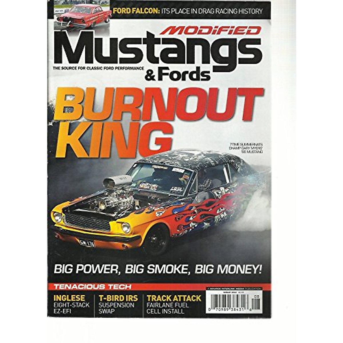 MODIFIED MUSTANGS & FORDS, AUGUST,2013 (THE SOURCE FOR CLASSIC FORD PERFOMANCE