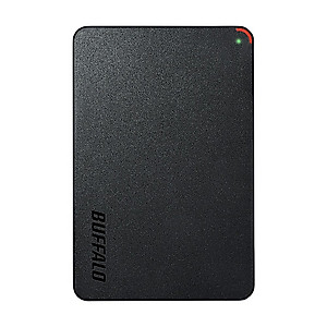 BUFFALO Mini Station 2TB HD-PCFS2.0U3-BBA Portable HDD for USB 3.1 (Gen1) / USB 3.0