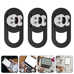 SOLUSTRE 3pcs Camera Cover Camera for Computer Laptop Computer Slide Rail Abs Cell Phone Slider