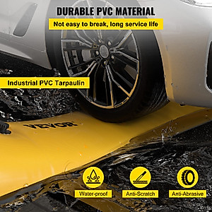 Flood Barrier, Flood Bags, Sandbag Alternative, Water Barrier for Flooding with Great Waterproof Effect, Reusable PVC Water Diversion Tubes, Lightweight Flood Barriers for Home, Door, Garage(24FT*6in)