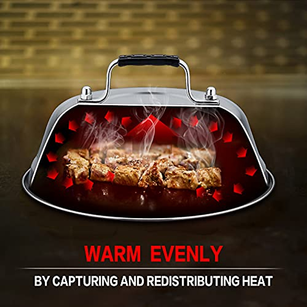 Leonyo 14 PCS Grill Griddle Accessories, Stainless Steel BBQ Accessories Tools with Hamburger Spatula Melting Dome Scraper Tongs, Metal Spatula Set for Outdoor Cast Iron Flat Top Teppanyaki Hibachi