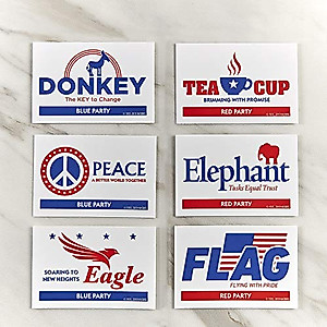 Monopoly House Divided Board Game: Elections and White House Themed Game; Board Game for Families and Kids Ages 8 and Up