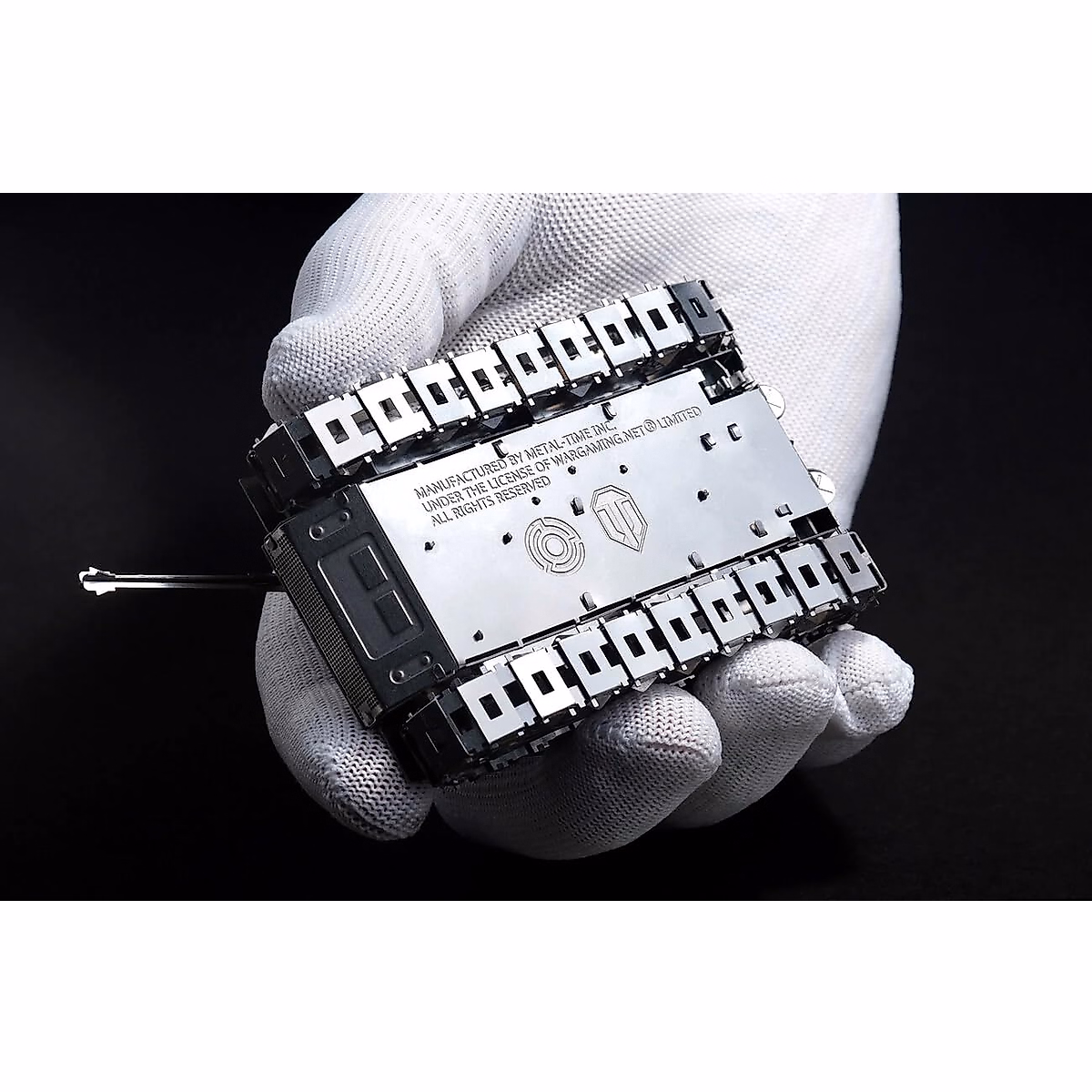 METAL-TIME PONDEROUS Panzer, 3D Metal Tank Model Kits for Adults or Teens, DIY Metal Puzzle Model Kit, 3D Metal Model Brain Teaser Puzzle - Great Gift Idea, 188 PCS.