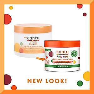 Cantu Care for Kids Leave-In Conditioner with Shea Butter, 10 oz (Pack of 3)