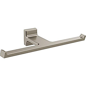 DELTA FAUCET Pivotal Double Toilet Paper Holder, Stainless, Bathroom Accessories, 79955-SS