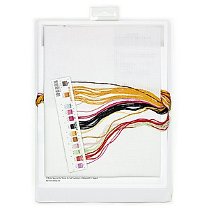 Dimensions 70-35357 Disney Winnie The Pooh Birth Record Counted Cross Stitch Kit, Winnie The Pooh Cross Stitch, 8" x 10"