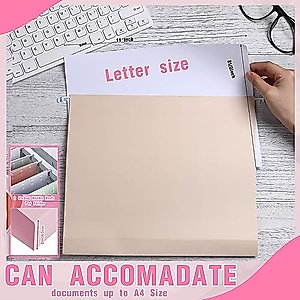 Yaomiao 24 Pack Hanging File Folders Letter Size Expanding File Folders with 1 Inch Expansion Hanging File Folders for Filing Needs(Bright Color)