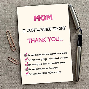 Funny Mother's Day card, Happy Mother's Day Greeting Cards, Mother's Day Gift, Birthday Card for Mom
