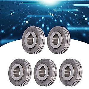 5Pcs Welder Wire Feed Roller Groove Feeding Guide Wheel 0.8 to 1.0mm for Electronic Appliances, Instrumentation, Home Appliances, Welding Components