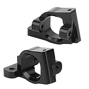 Tbest 1Pair Front C Seat, Front C Seat 1/14 Remote Control Car Upgrade Metal Parts Fit for WLtoys 144001(Black) Car Model Accessory