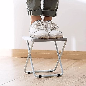 Shower Chair - Lightweight Portable Foldable Stool for Bath - Ideal for Kitchen, Garden, Camping, Fishing, Travel, Hiking - Transfer Bench Seat