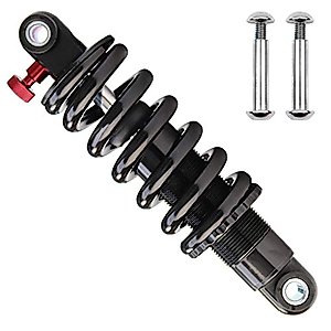 LvTu Bike Rear Shock Absorber Spring Suspension 125mm/ 150mm/ 165mm/ 190mm for XC Soft Tail, Electric, Scooter, Folding (Color : 125mm, Size : 1000 Lbs)