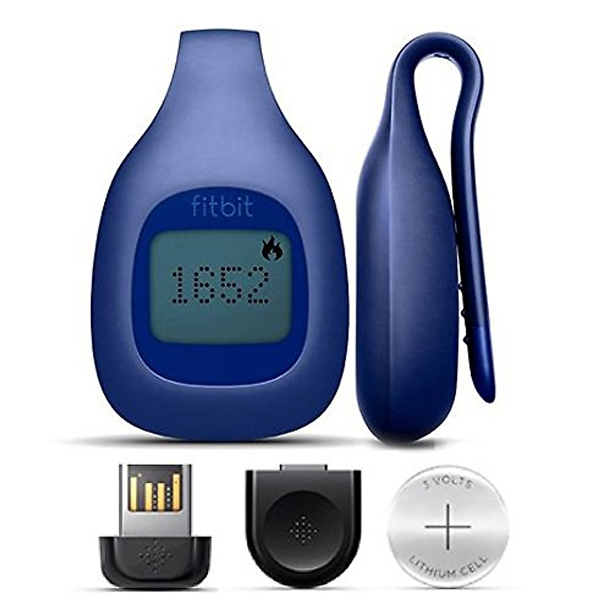 Fitbit Zip Wireless Activity Tracker Zip Blue Wireless Activity Tracker, One Size (Blue)