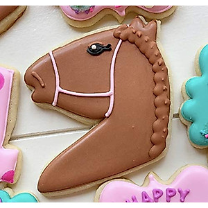 Horse Head Cookie Cutter 5" Made in USA by Ann Clark