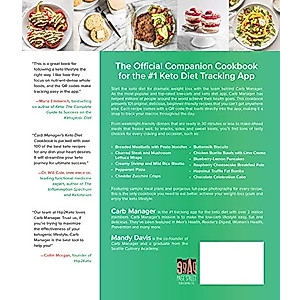 Carb Manager's Keto Diet Cookbook: The Easiest Way to Lose Weight Fast with 101 Recipes That You Can Track with QR Codes