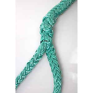 ROPE Logic 2-Ton CMI Steel Block & 3/4" x 12' Tenex Sling Combo,Green