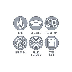 Magma Products, A10-366-2-IND Gourmet Nesting Stainless Steel Induction Cookware Set with Non-Stick Ceramica (10 Piece), silver